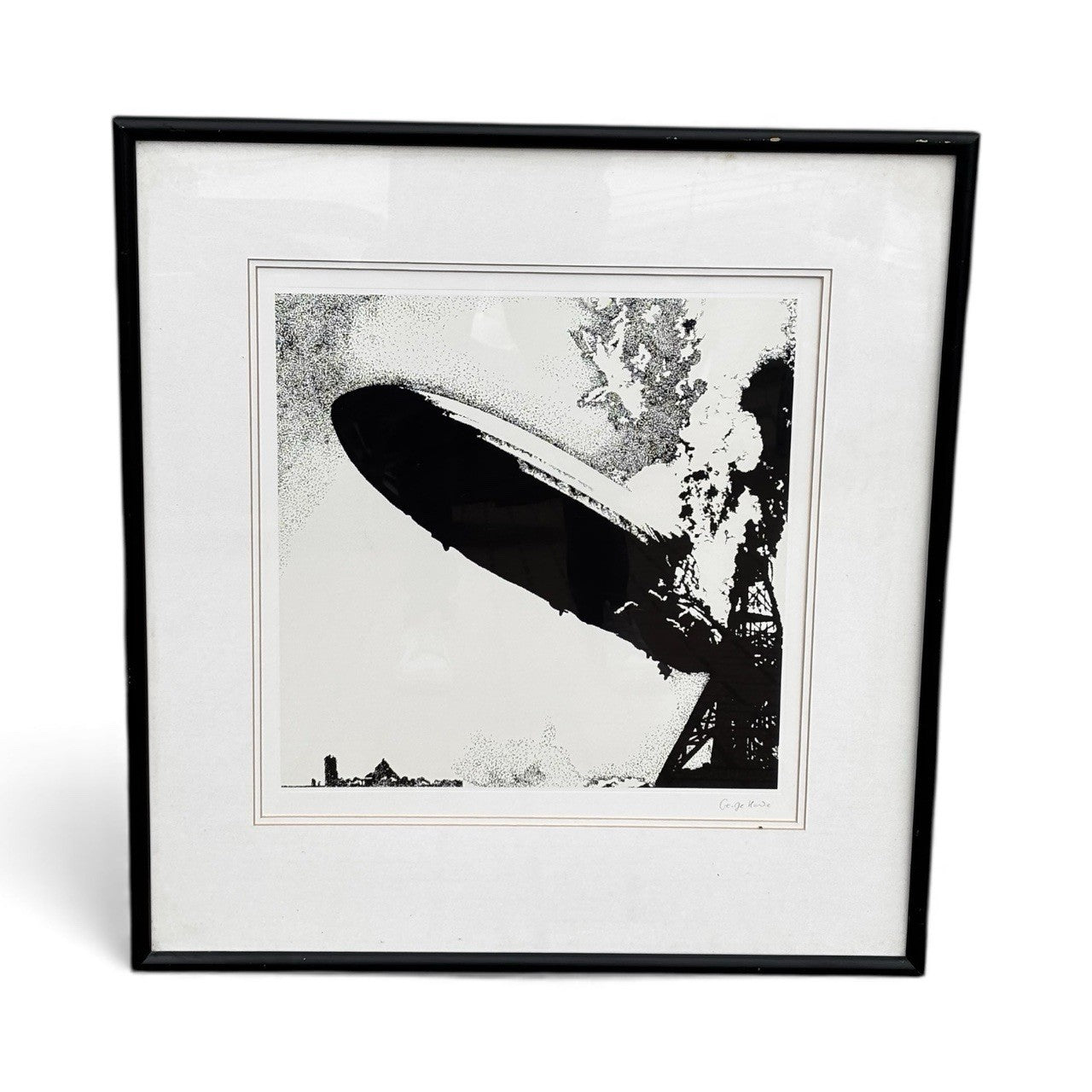 Led Zeppelin I Lithograph, Signed George Hardie – ANTIQUES & CHIC